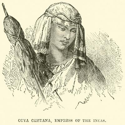 'Coya Cahuana, Empress of the Incas' Giclee Print | AllPosters.com