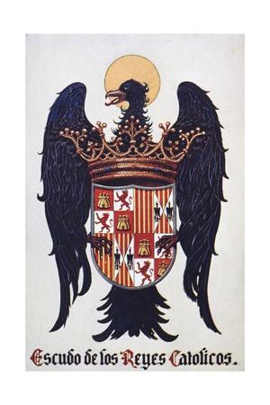 'Crest of Spanish Catholic Kings' Giclee Print | AllPosters.com