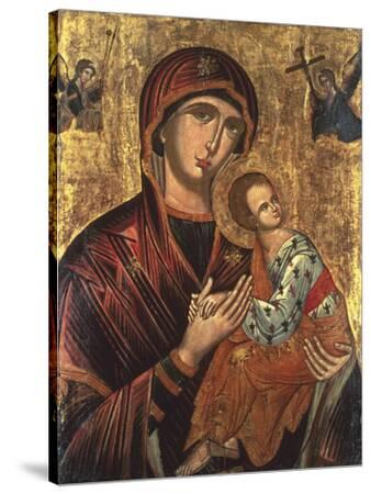 'Cretan Icon I' Stretched Canvas Print - 15th Century School ...