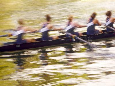 'Crew Rowing, Seattle, Washington, USA' Photographic Print - Terry ...
