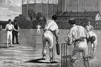 'Cricket Match, England V Australia at the Oval 1882' Prints - William ...