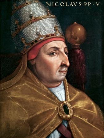 Portrait of Pope Nicholas V (Giovio Series) Par Dell'altissimo ...