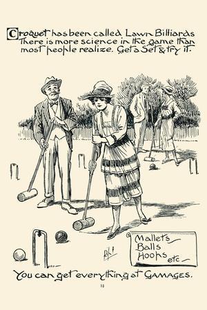 Croquet Print | AllPosters.com