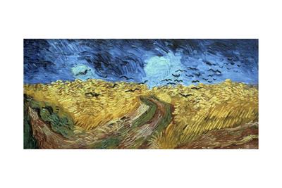 'Crows over Wheatfield, 1890' Giclee Print - Vincent van Gogh ...