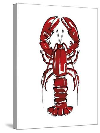 'Crustacea - Lobster' Stretched Canvas Print - Kristine Hegre ...