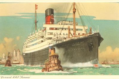 'Cunard Ocean Liner RMS Samaria' Poster | AllPosters.com