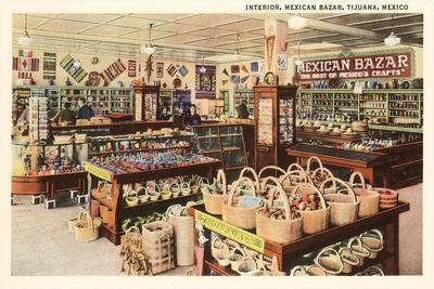 'Curio Shops, Tijuana, Mexico' Prints | AllPosters.com