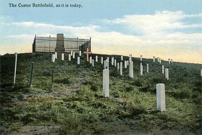 'Custer Battlefield' Print | AllPosters.com
