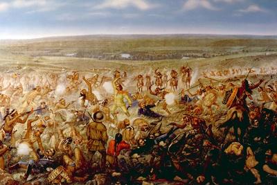'Custer's Last Stand, General George Armstrong Custer at the Battle of ...