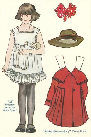 'Cut-out Paper Doll, Little Girl' Posters | AllPosters.com