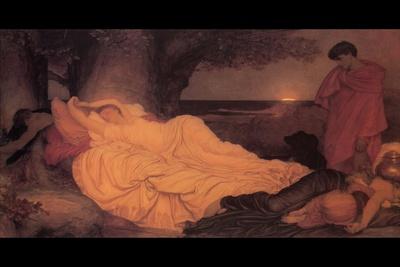 'Cymon and Iphigenia' Prints - Frederick Leighton | AllPosters.com