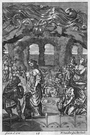 'Cyrene and Aristaeus' Prints - M van der Gucht | AllPosters.com