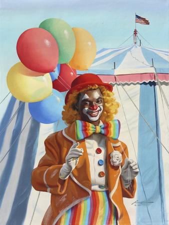 'M30 Clown Balloons' Giclee Print - D. Rusty Rust | AllPosters.com