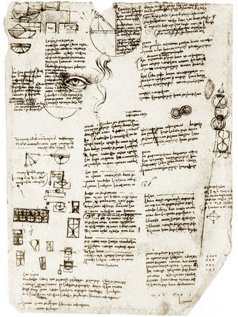 'Da Vinci's Notebook' Photographic Print - Library of Congress ...