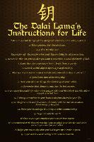 'Dalai Lama Instructions For Life' Prints | AllPosters.com