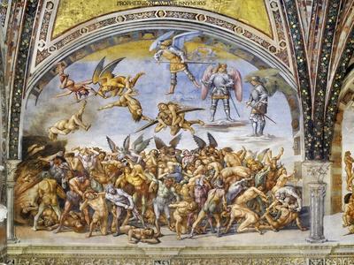 'Damned in Hell, from Last Judgment Fresco Cycle, 1499-1504' Giclee ...