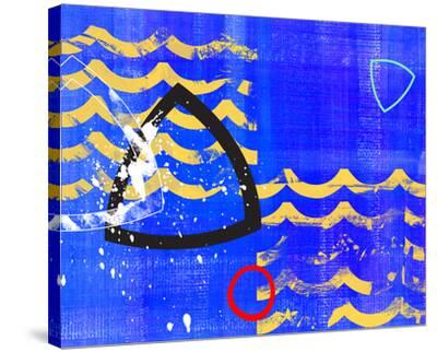 'Dance of the Water Elements I' Stretched Canvas Print - Jet ...
