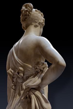 'Dancing Terpsichore (Dancer), Detail of the Rear Part with the Bare ...
