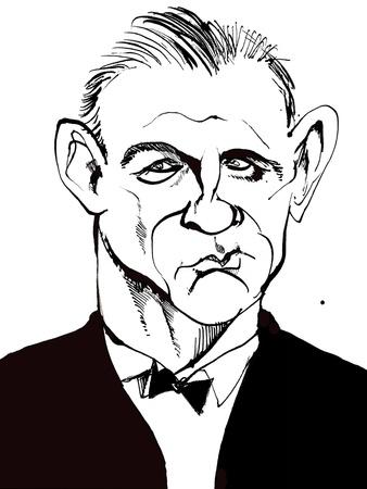 'Daniel Craig - caricature - English actor, born 1968' Giclee Print ...