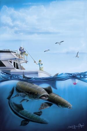 'Cobia Quest' Giclee Print - Dann Spider | AllPosters.com