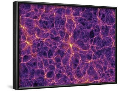 'Dark Matter Distribution' Photographic Print - Volker Springel ...