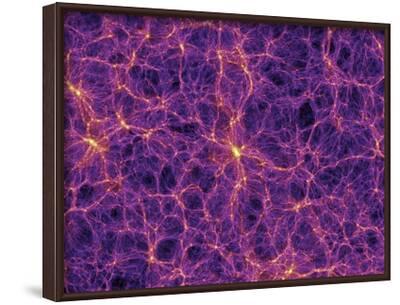 'Dark Matter Distribution' Photographic Print - Volker Springel ...