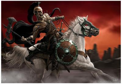 'Dark Rider' Print - Tom Wood | AllPosters.com