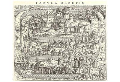 'David Kandel (Tabula Cebetis - The path of virtue) Art Poster Print ...