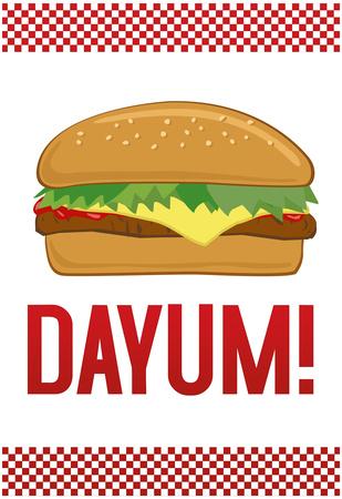 'Dayum! Cheeseburger' Poster | AllPosters.com