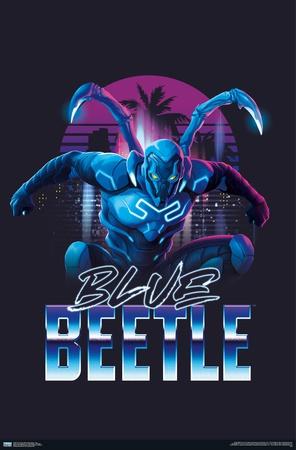 'DC Comics Movie Blue Beetle - City' Prints - Trends International ...