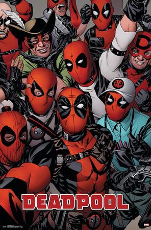 Deadpool Game Domino Poster