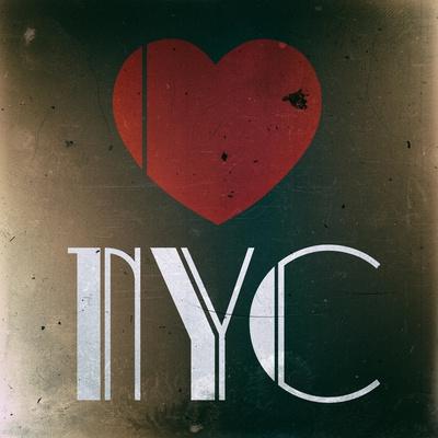 'Decorative Art - Love Sign - NYC - New York City - USA' Print ...