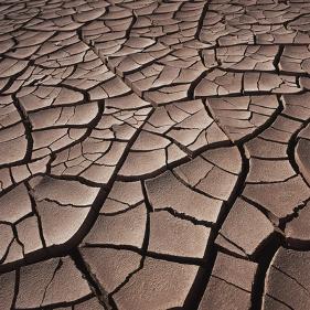 'Deep Cracks in the Desert' Photographic Print | AllPosters.com