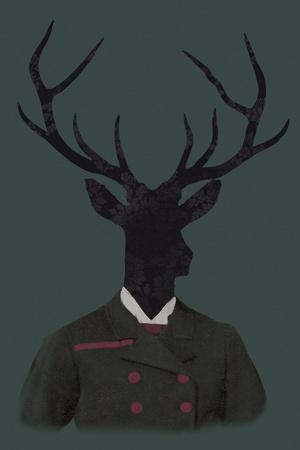 'Deer Man' Giclee Print - Clara Wells | AllPosters.com