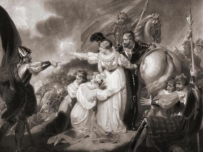 'Defeat of Mary Queen of Scots at Battle of Langside, 18Th Century ...
