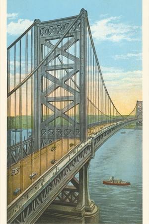Delaware River Bridge, Philadelphia, Pennsylvania Print | AllPosters.com