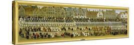 Celebarations of the Ommeganck or Papagayo, in Brussels: Procession of ...