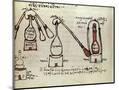'Depiction of Retorts and Stills Used in Alchemy from a Greek ...