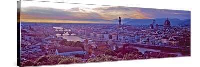 'Florence Sunset' Stretched Canvas Print - Derek Harris | AllPosters.com