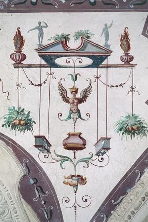'Detail of the Hall of Grotesques' Ceiling' Giclee Print | AllPosters.com