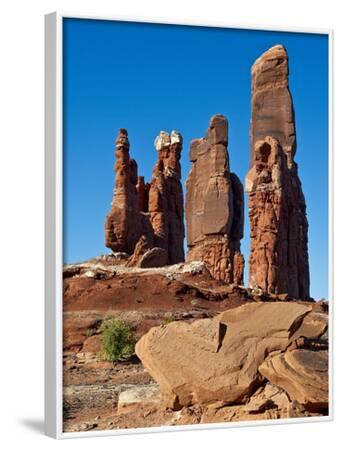 'Determination Towers Monolith Group in Courthouse Pasture Northwest of ...