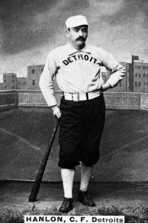 'Detroit, MI, Detroit Wolverines, Ned Hanlon, Baseball Card' Prints ...