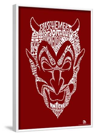 'Devil Names Text Poster' Posters | AllPosters.com