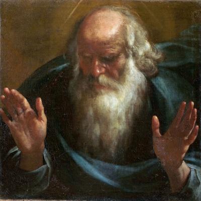 'Dieu Le Pere (God the Father) Peinture De Rutilio Manetti (1571-1639 ...