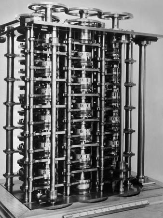 'Difference Engine No. 1' Photographic Print - Charles Babbage ...