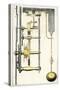 Dimension View of Huygens Clock Showing the Mechanics of the Pendulum ...