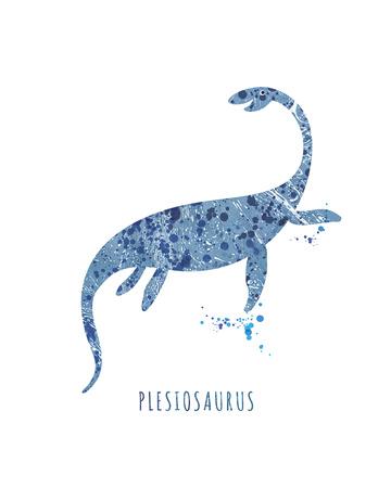 'Dino Friends - Plesiosaurus' Giclee Print - Archie Stone | AllPosters.com