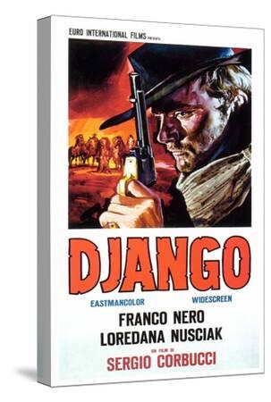 'Django' Stretched Canvas Print | AllPosters.com