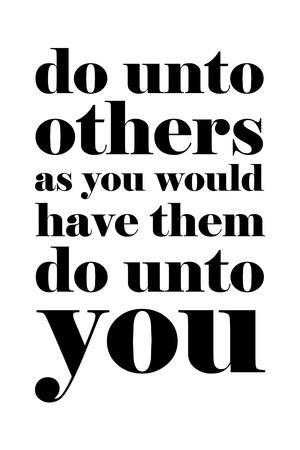 'Do Unto Others' Poster | AllPosters.com