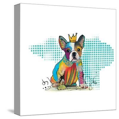'Doggy Diva' Stretched Canvas Print - Lucy Cloud | AllPosters.com